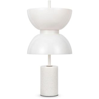 Maytoni Maytoni Kyoto Lampe de table LED int&eacute;gr&eacute;e moderne blanche 3000 K 500 lm