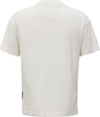 Palm Angels Graphic-Print Cotton T-Shirt - White
