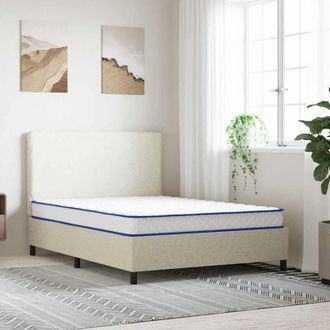 vidaXL Memory-Schaum-Matratze 140x190x17 cm Weich Wei&szlig; Vidaxl