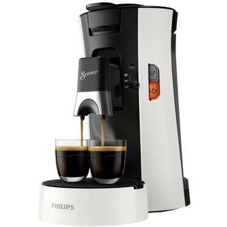 Philips Kaffeepadmaschine Schwarz mit modernem Design