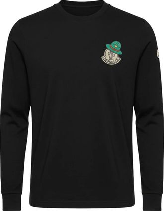 Moncler Homme, Tops, Noir, Taille: XL K2 091 Long Sleeve T-Shirt