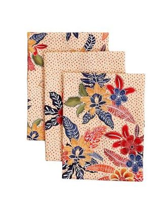 Maison d'Hermine Kalahari Lot de 3 torchons de cuisine, de bar multi-usages doux et absorbants 100 % coton - 50 x 70 cm