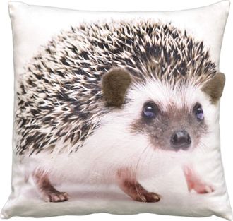 Kinzler Dekokissen, Hülle aus 100% Polyester, Igel, 40x40 cm