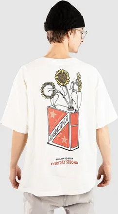 Anerkjendt Akvillads Structure Print T-Shirt tofu