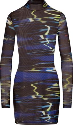 Apart Fashion Damen Dress Kleid, Navy-Multicolor, 38 EU