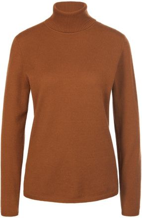Peter Hahn Rollkragen-Pullover aus Schurwolle und Kaschmir Peter Hahn braun
