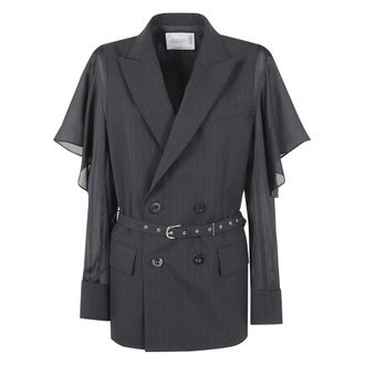 sacai Blazers - - Jackets - Damen - Schwarzk - L