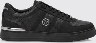 Philipp Plein Baskets basses en cuir avec logo Hexagon et bout rond