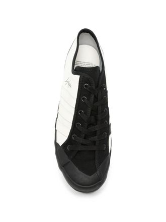 Yohji Yamamoto Colour-Block Low-Profile Sneaker - White