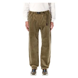 Gramicci Homme, Pantalons, Vert, Taille: M Pantalon en velours côtelé élégant Laurel Aw24