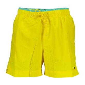 Tommy Hilfiger Homme, Maillots de bain, Jaune, Taille: XL Medium Swim Boxer