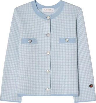 Busnel Femme, Pulls, Bleu, Taille: 42 FR Cardigans