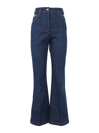 Patou Pantalons D&eacute;contract&eacute;s - Bleu
