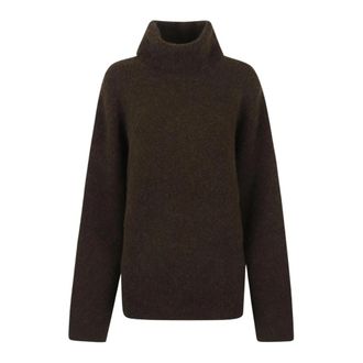 Toteme Boucl&eacute; Rollkragenpullover - - Knitwear - Damen - Braun - S