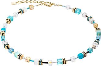 Coeur de Lion Halskette - GeoCUBE Iconic Halskette - Gr. unisize - in Blau - f&uuml;r Damen