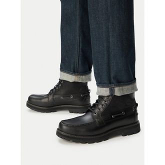 Timberland Schn&uuml;rschuhe Timberland Mid Lace UP Boot TB0A697HW021 Schwarz