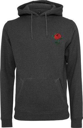 Mister Tee Mens MT1487-Rose Hoody Hooded Sweatshirt, Charcoal, XS