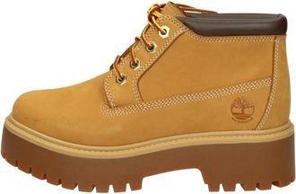 Timberland Femme, Chaussures, Jaune, Taille: 39 EU Stone Street Mid Lace