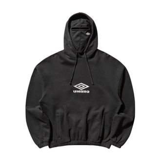 Umbro Homme, Sweatshirts et sweats &agrave; capuche, Noir, Taille: S OG Logo Mask Washed Sweat &agrave; capuche