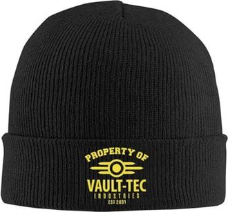 Generic Chapeau Homme, embl&egrave;me, Jaune Noir, Industrie immobili&egrave;re, Femmes Unisexes, Bonnet, Pullover, Chaud Hiver, Cadeau de No&euml;l Chaud
