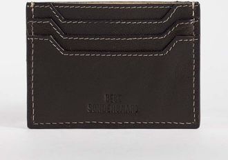Becks&ouml;ndergaard Becks&ouml;ndergaard - Porte-cartes en cuir nappa - Marron fonc&eacute;