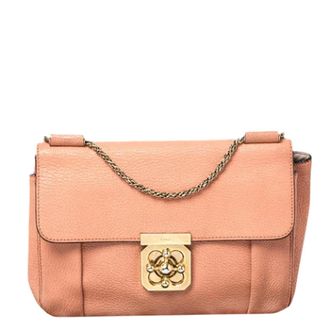 Chlo&eacute; Pre-owned Leder Schultertasche - - Pre-owned - Damen - Orange - ONE SIZE