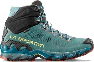 La Sportiva Femme Ultra Raptor II Mid Leather GTX Chaussures, Juniper-Carbon, 39.5