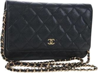 Chanel Pre-owned Wallet-on-Chain - - Pre-owned - Damen - Schwarzk - ONE SIZE