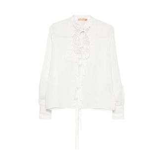 Ermanno Scervino Damen, Blusen & Hemden, Wei&szlig;, MGr&ouml;&szlig;e