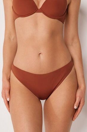 Calzedonia Bikinihose Premium Fit Braun