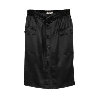 Saint Laurent Damen, R&ouml;cke, Schwarzk, MGr&ouml;&szlig;e