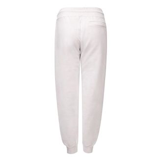 GCDS Womens White Cotton Joggers (workout Pants)