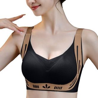 Generic Soutien Gorge Invisible Soutien Gorge sans Armature Brassiere Femme sans Armature De Classique Dos U Bandeau Seamless Fin Respirant Id&eacute;al &Eacute;t&eacute; 2026 Loo