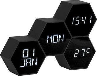 Karlsson Horloge &agrave; poser Six in the mix - Hauteur 12 cm - PRESENT TIME