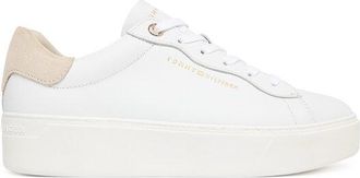 Tommy Hilfiger Sneakers Chic Platform Cupsole Sneaker FW0FW09021 Wei&szlig;