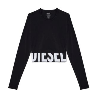 Diesel Melissa D-Pop Top - Femme - Tops - Noir - Taille: 42 FR
