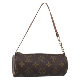 Louis Vuitton Pre-owned Pochette en toile Monogram - Femme - Pre-owned - Brun - Taille: ONE Size