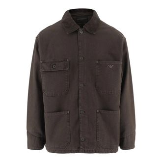 Emporio Armani Herren, Jacken, Braun, LGr&ouml;&szlig;e
