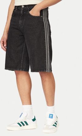 adidas Jeansshorts adicolor Firebird KD1498 Schwarz Loose Fit