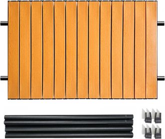 Generic Campingtisch, Gartentrolley-Brett, zusammenklappbarer Campingtisch, 74 x 54 cm, Zubeh&ouml;r f&uuml;r Strandcamps, robustes Rucksackwerkzeug f&uuml;r P