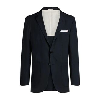 Kiton Kaschmir-Sakko mit Einreiher - - Jackets - Herren - Blau - 4XL