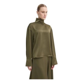 2nd Day Francisca Blouse - - Blouses & Shirts - Damen - Gr&uuml;n - L