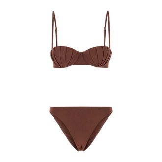 AMOTEA Amotea, Femme, Maillots de bain, Brun, Taille: 36 FR Serena Bikini