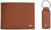 Tommy Hilfiger Coffret cadeau portefeuille et porte-cl&eacute; en cuir
