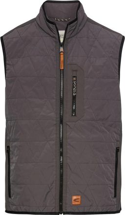 Camel Active Stilvolle Weste mit Stehkragen - - Jackets - Herren - Braun - 3XL