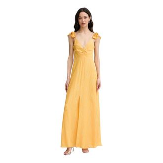 Forte_Forte Maxi-Kleid - - Dresses - Damen - Orange - XS
