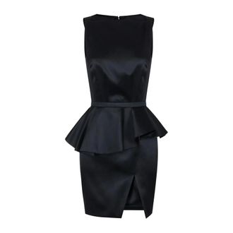 Elisabetta Franchi Damen, Kleider, Schwarzk, 2XLGr&ouml;&szlig;e