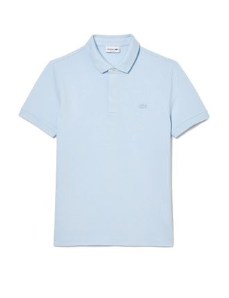 Lacoste Herren Polo-Shirt Kurzarm PH5522, Männer Polo-Hemd,verdeckte Knopfleiste,Regular Fit,Blau,10