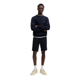 HUGO BOSS Chino Kurze Hose f&uuml;r Herren (Dunkelblau)