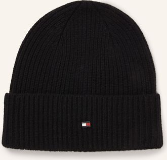 Tommy Hilfiger Cashmere-Mütze schwarz